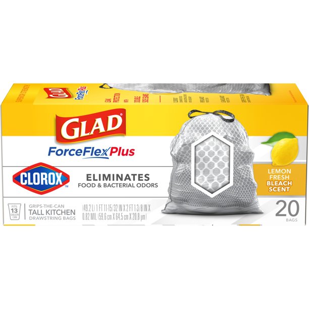 Glad Force Flex Plus, 20 count – The Fresh Pantry