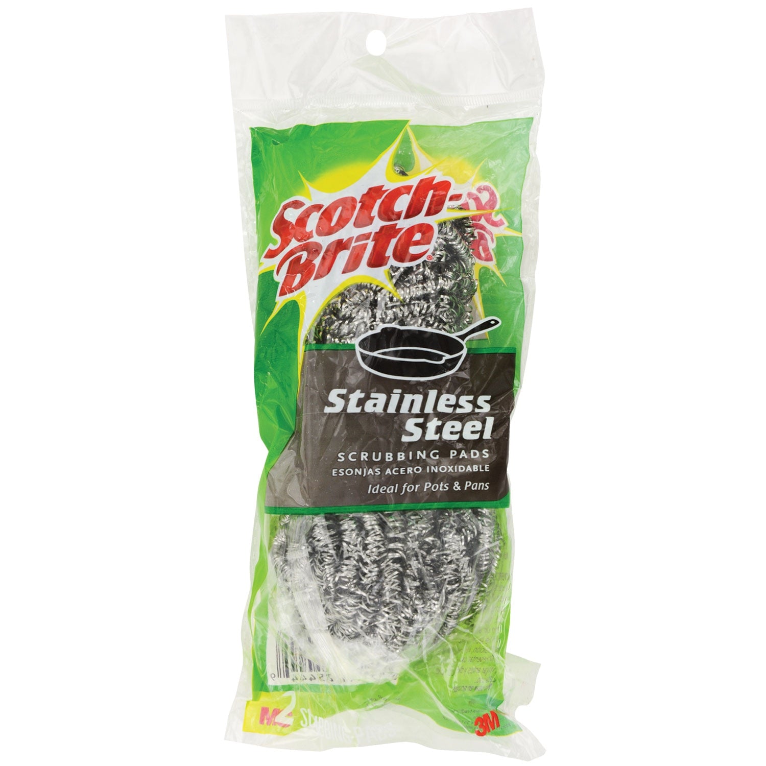 Scotch-Brite Stainless Steel Scrubbing Pads, 2-ct – The Fresh Pantry